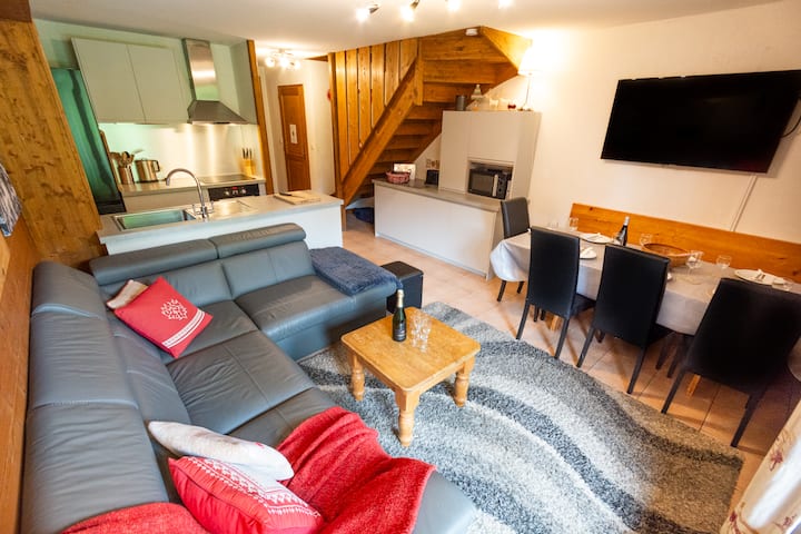 Chalet Amande E4 With Pools And Sauna - Samoëns