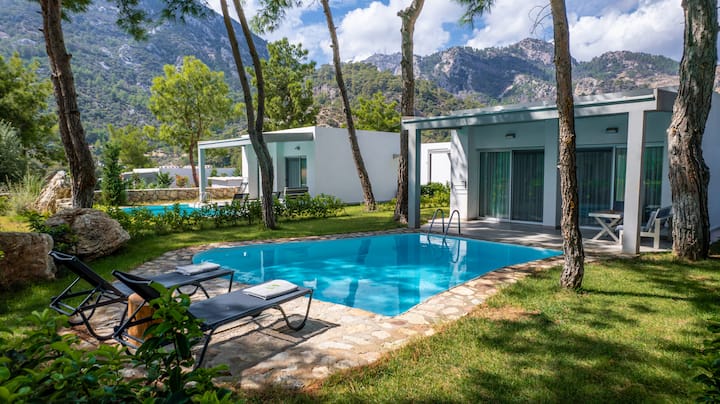 Z-villas,özel Havuzlu,dağ Manzaralı, Bahçeli Villa - İçmeler