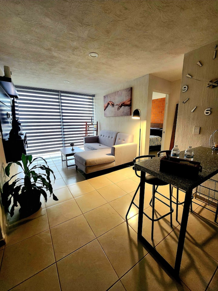 Confortante Departamento Con Pkg Privado - 瓜達拉哈拉