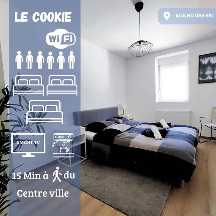 #Lecookie - Appartement Cosy - Mulhouse