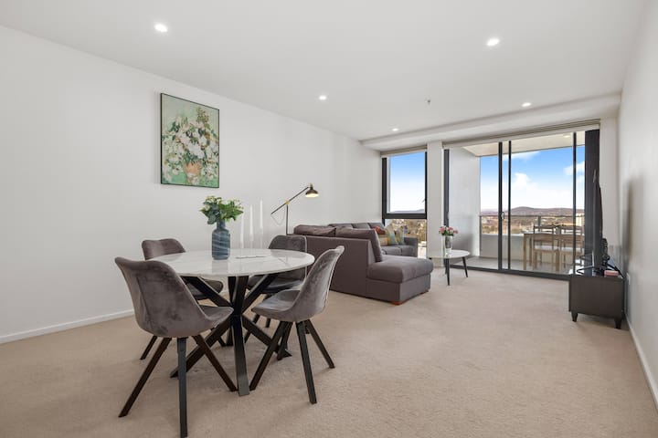 Premium 2b2b 2freeparking@cbd#wifi#desk#gym#view61 - Canberra