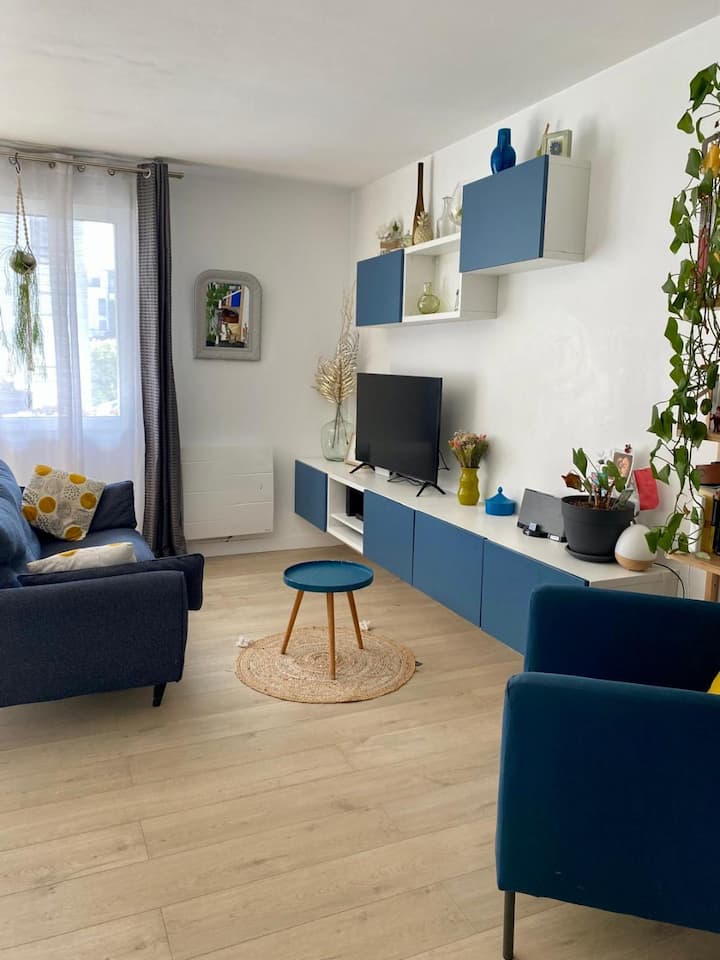 Appartement Spacieux, à 20 Min De Gare St Lazare - Asnières-sur-Seine