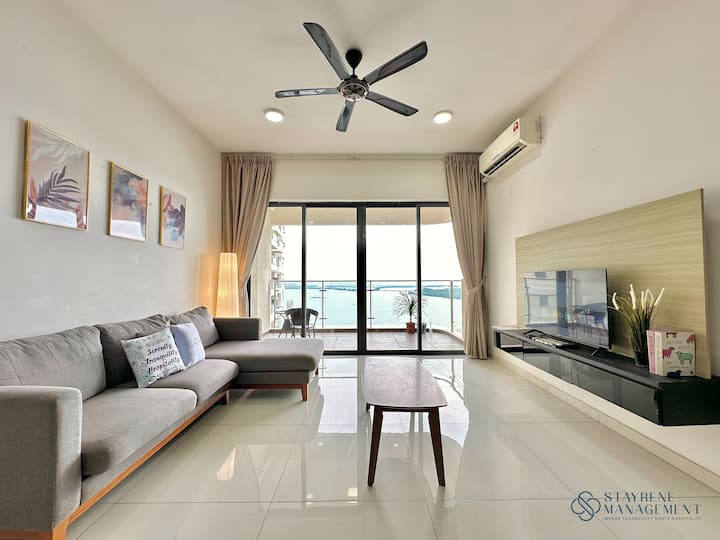 Modern Room With High-floor Seaview | Near Ciq - ジョホール