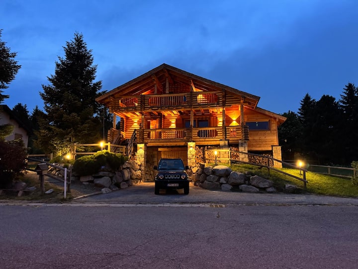Chalet Cosy Avec Vue Sur Le Cambre D'aze 2750m - Bolquère
