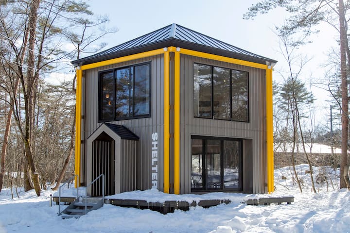 スキー場アクセス良好 送迎あり |ラグジュアリー貸別荘 | シェルター白馬 - Hakuba