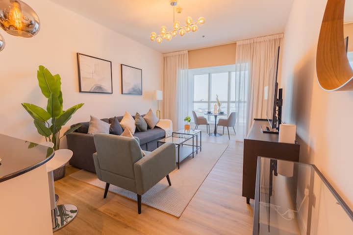 Modern 1br Apartment With Full Sea View - Dubaï Marina
