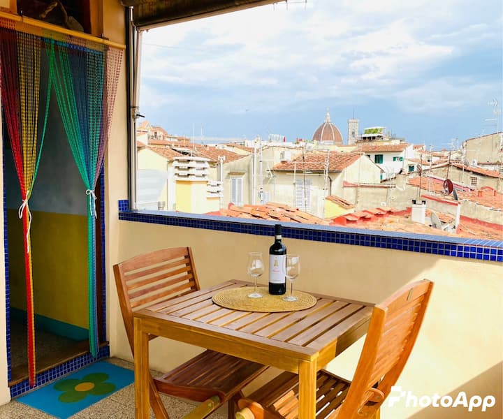 Florence Apartment With Panoramic Terrace - Florenz