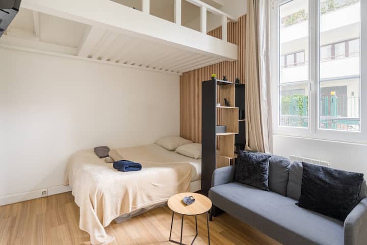 Studio Proche Canal-saint-martin - Pariisi