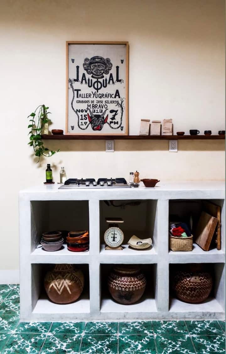 Casita In Old Colonial House - Oaxaca