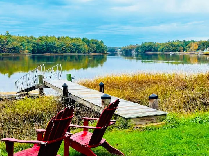 Waterfront Oasis|pool Table|deck|dock|garage - Dover, NH