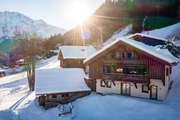 Chalet 560 M2, Piscine, Ski Au Pied, Sauna, Cinéma - Saint-Gervais-les-Bains