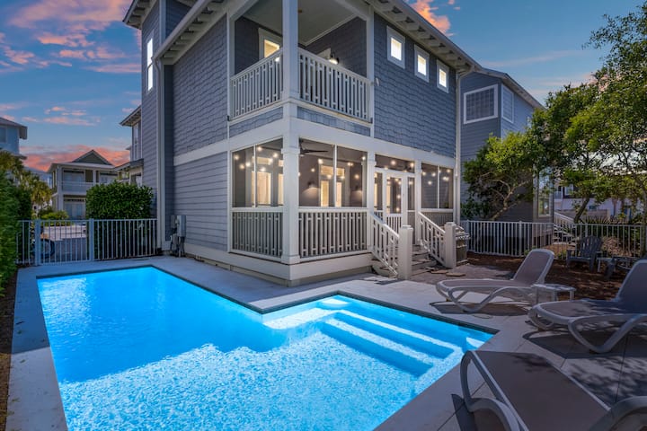 New 5br30a-private Heated Pool-walk To Beach-bikes - Rosemary Beach, FL