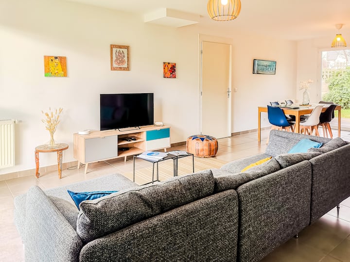 Escapade à Ploubalay: Maison Moderne De Plain-pied - Ploubalay