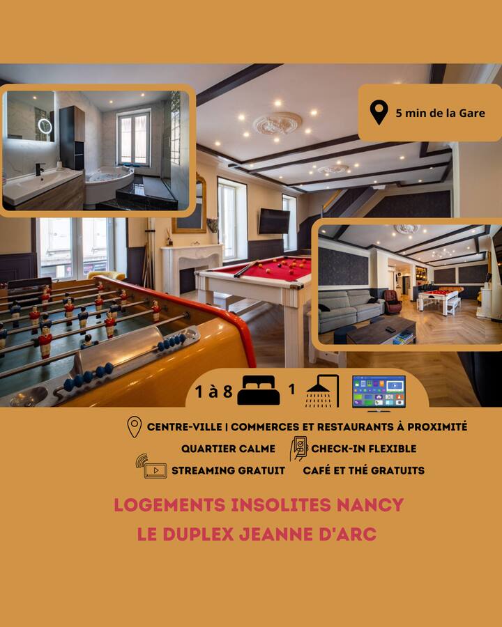 Duplex Jeanne D'arc Billard Baby - Nancy