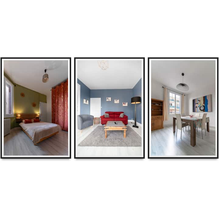 Appartement Calme Et Lumineux Proche Thermes - Vichy