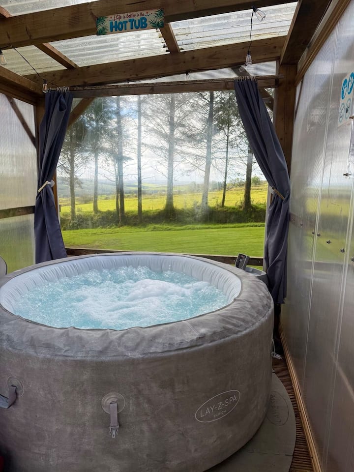 Spa Rural Glamping With Hot Tub & Enclosed Terrace - Irlande