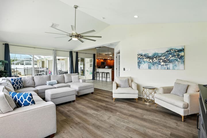 4br | 2.5 Ba | Heated Pool | Arcade Games - Cape Coral, FL