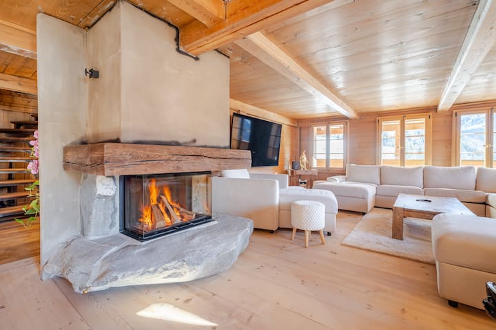 Luxury Swiss Heidi Mountain Chalet Near To Gstaad - Gstaad