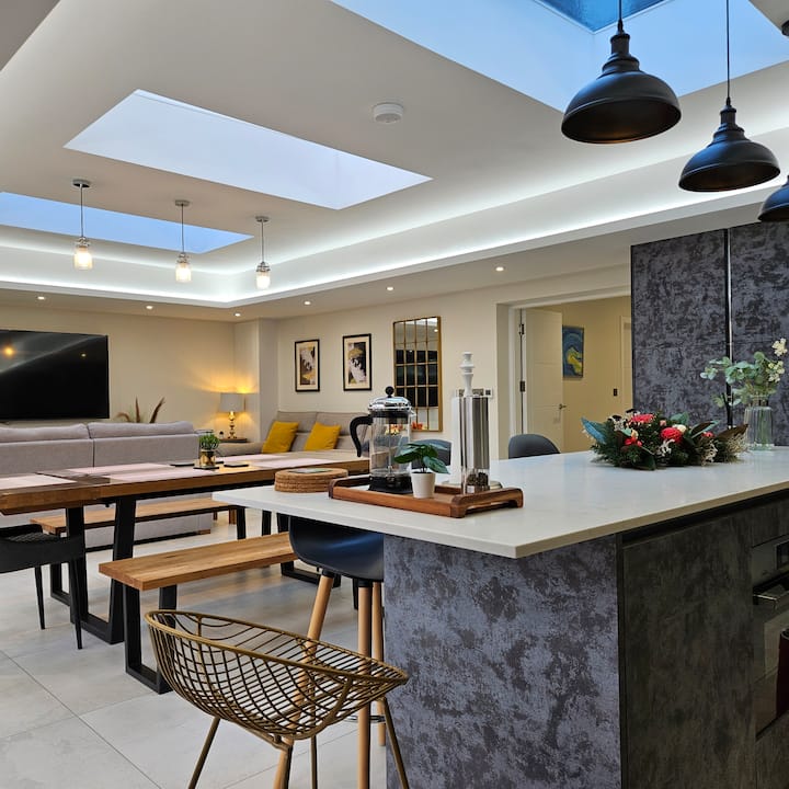 Modern 6bed, 30min Airport,london Legoland Windsor - Hertfordshire