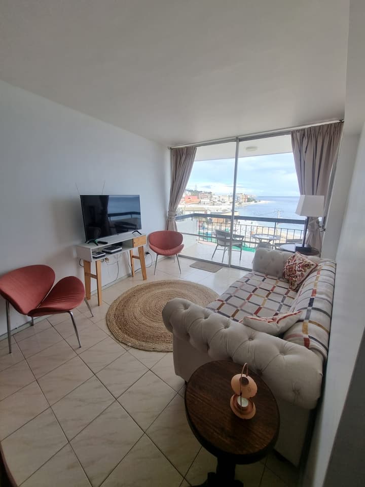 Departamento Frente A La Playa - Algarrobo, Chile