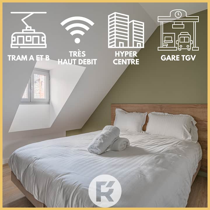 R'apparts T2 Le Palazzo - Appartement Bastille - Grenoble
