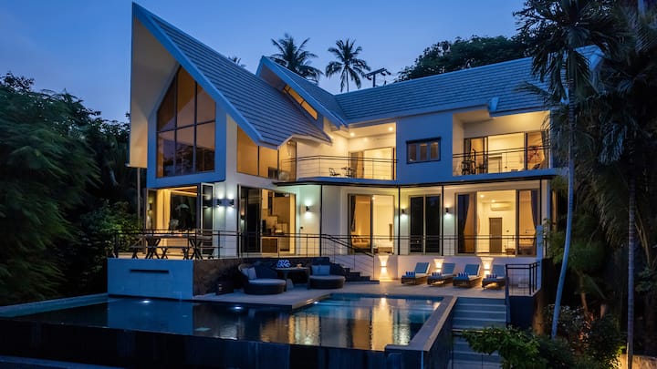Baan Sethai - Amazing Sea View Villa In Chaweng - Thailand
