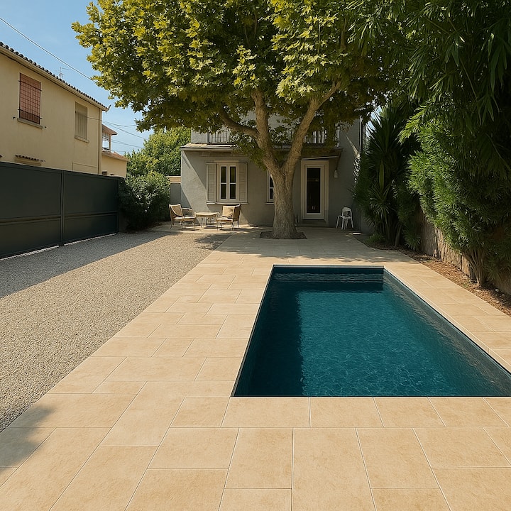 Maison Avec Piscine, Grand Jardin, 2min De La Mer - Marseille