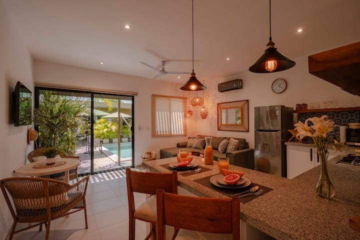 Casita Azalea Blanca - Stylish 1br/ba Near Centro - Mérida