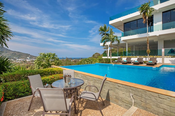 Stunning Sea View Family Apartment - Patong Beach