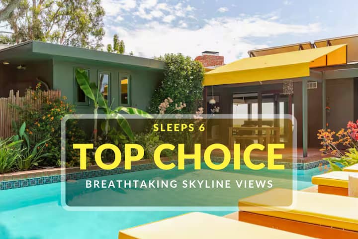 Beverly Hills Oasis 
With Pool & 
Stunning Views - Beverly Hills, CA