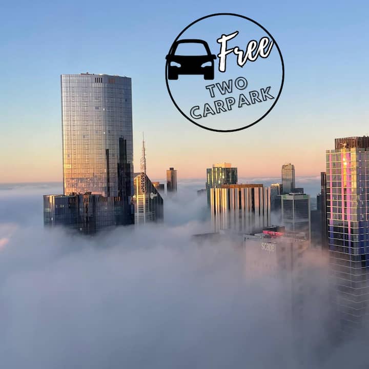59f Luxury Melb Cbd 3br.2bath. 8pax. Free 2carpark - Melbourne