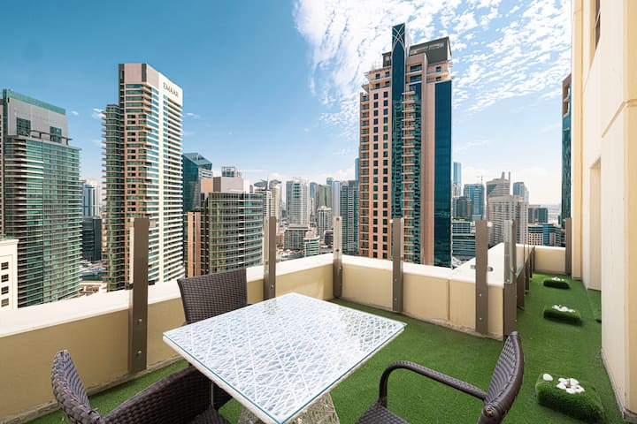 Lux 2bd Apt With Patio | Access To The Beach | Jbr - Dubai