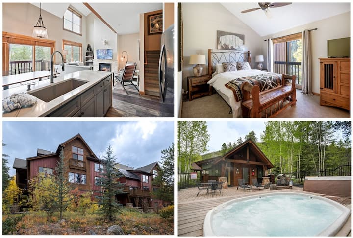 Amazing Inside & Out! 2 Bed, Loft, Updated, Hottub - Keystone, CO