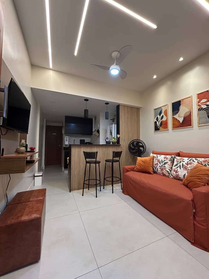 Solar De Copacabana-vista Frente/próximo à Praia - Copacabana