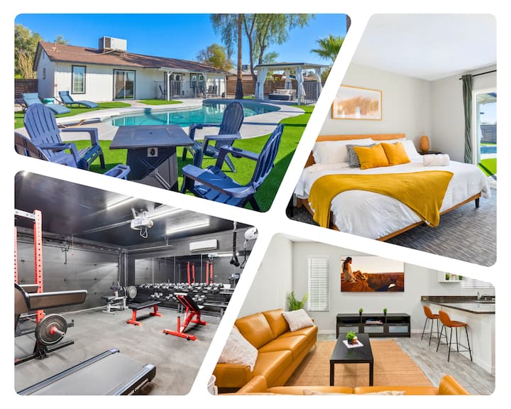 Heated Pool*, Hot Tub & Gym! Mesa Family Retreat! - Chandler, AZ
