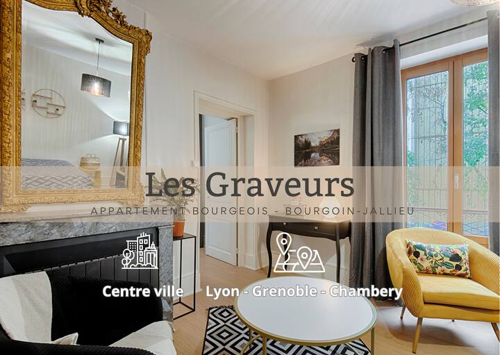 Les Graveurs *Confort *Ambiance - L'Isle-d'Abeau