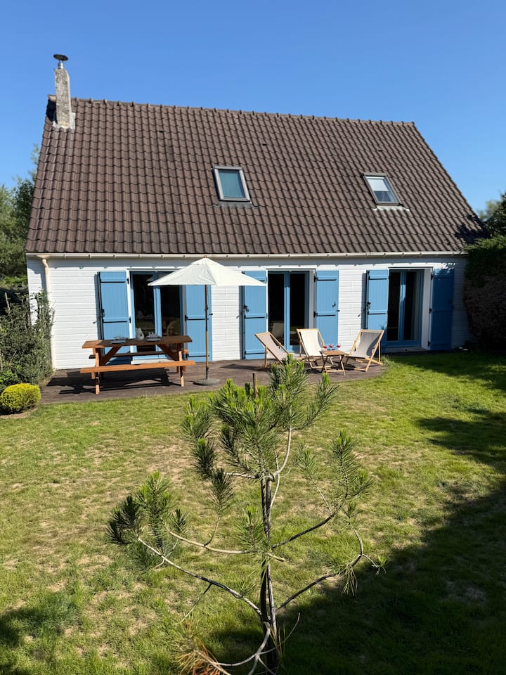 Jolie Villa Proche Mer Et Centre - Hardelot-Plage