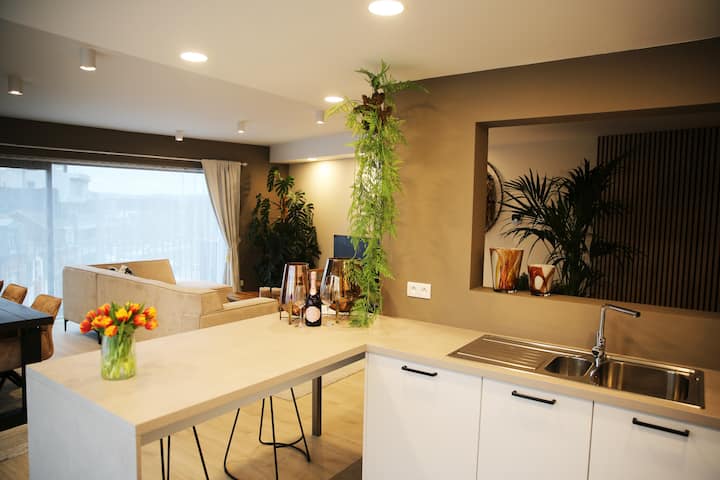 L'appart Baobab, Avec Sauna & Parking Gratuit - Liege