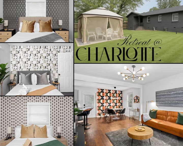 Uptown Charlotte Retreat | Backyard, Gazebo, Grill - Charlotte, NC