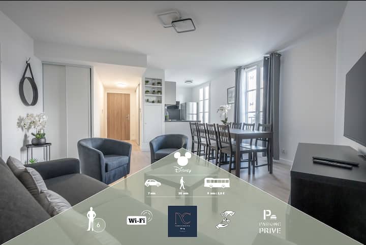 *Disneyland-paris* 6 Personnes, Parking, Wifi - Disneyland Paris