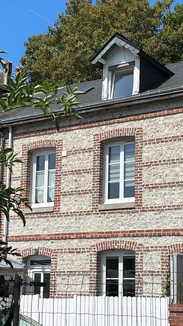 Les Cailloux Verts - Charmante Maison De Pêcheur - Étretat