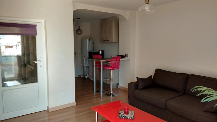 Studio éQuipé Au Calme Avec Balcon Sur Jardin - Ambérieu-en-Bugey