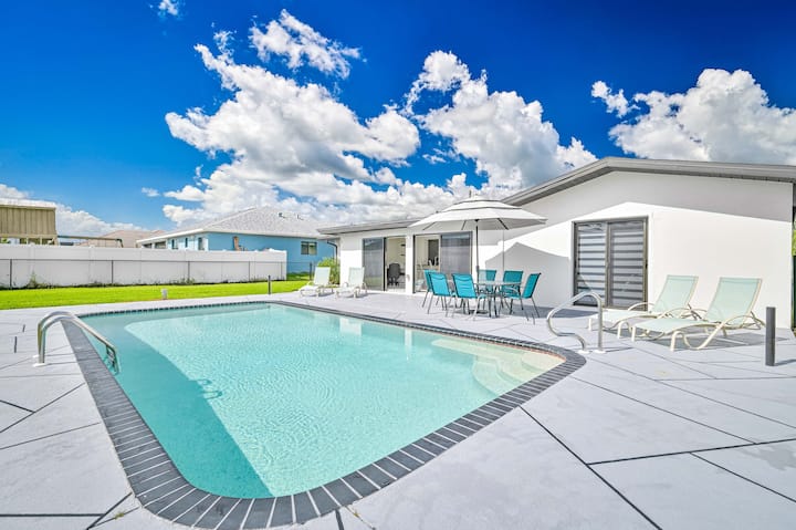 Private Pool Oasis | King Suite | Near Downtown - Cape Coral, FL