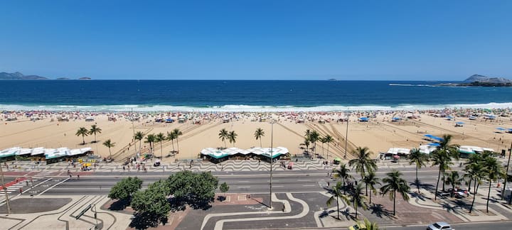 Copacabana Front Beach Ocean View!(10th Floor!) - Rio de Janeiro