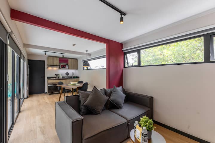 Capitalia | Escandon Rooftop Garden | Patio Views - Ciudad de México