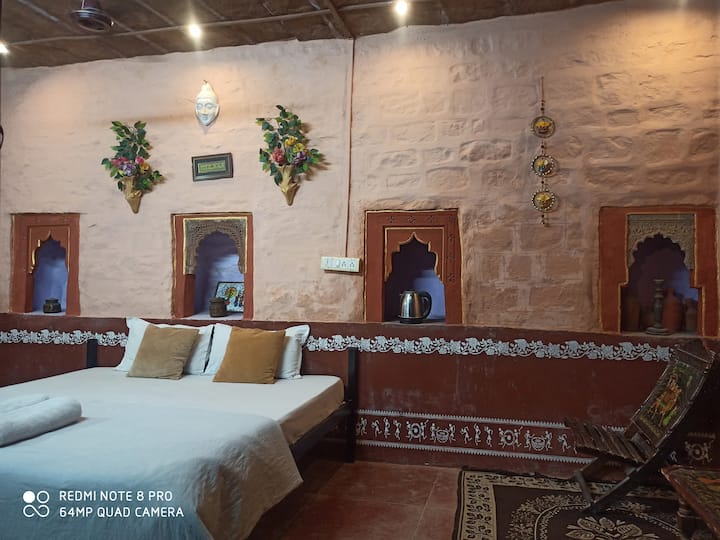 Family Home Stay @ Blue City Old Haveli Jodhpurbnb - Jodhpur
