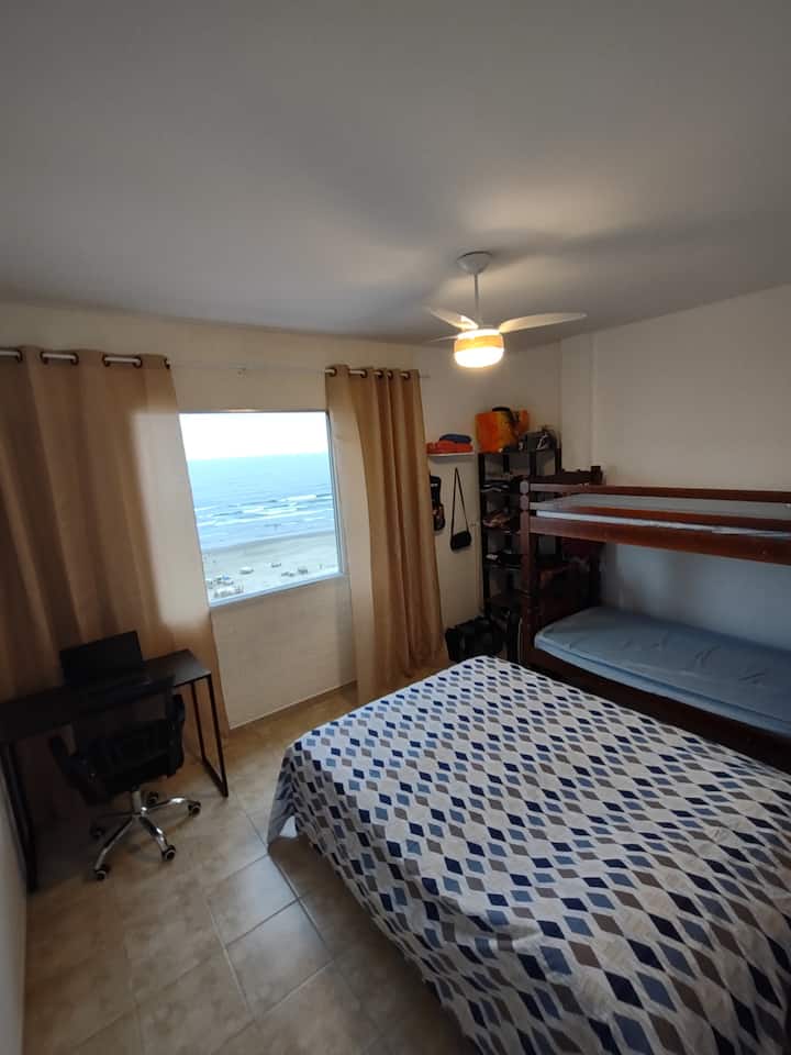 Apartamento Frente Mar Com Uma Vista Incrível - Praia Grande