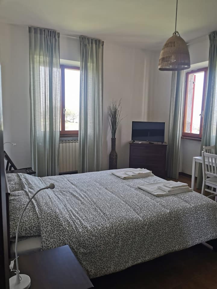 Ananda Balasana Vegan House-stanza Vista Sul Pozzo - Pergola