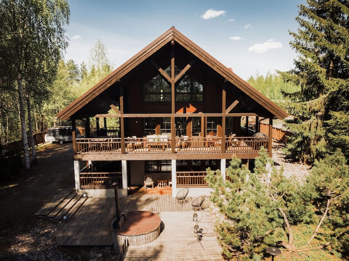 Upea Alppitalo Tahkolla - Kuopio