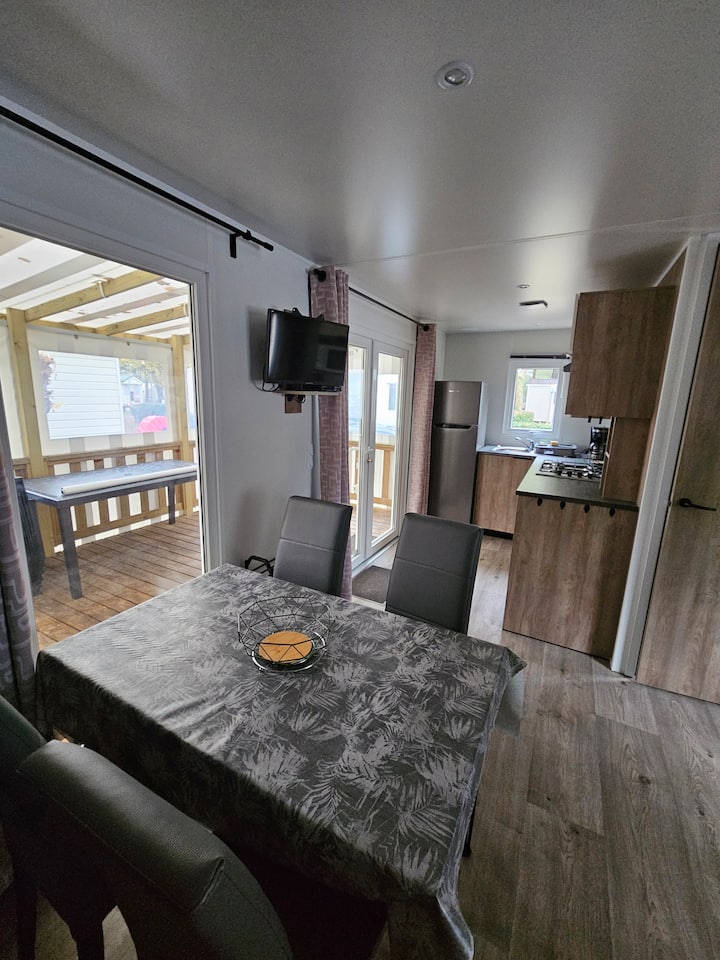 Très Jolie Mobil Home Moderne 2 Chambres (103) - Saint-Hilaire-de-Riez